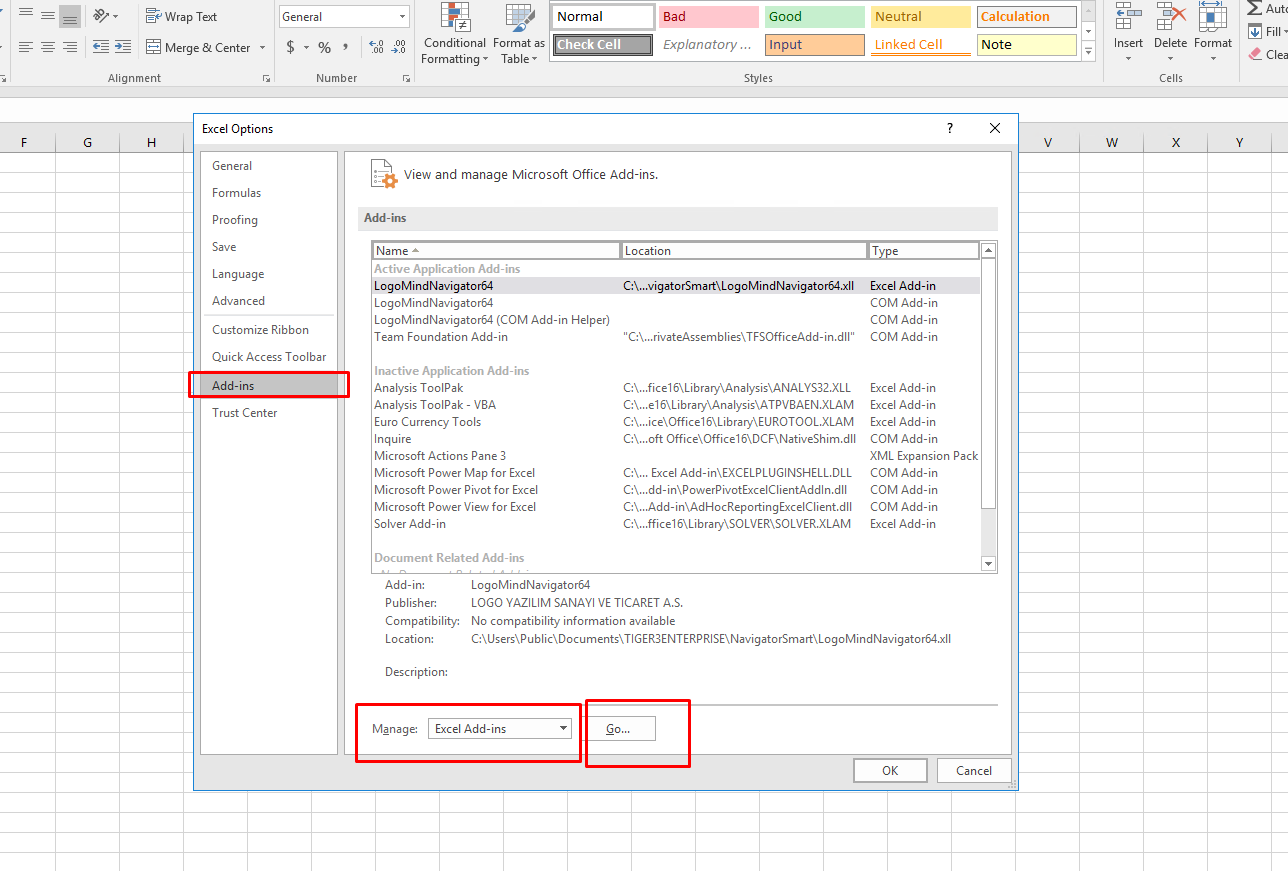 LOGO EXCEL NAVIGATOR SMART KURULUMU – Blog of Sem